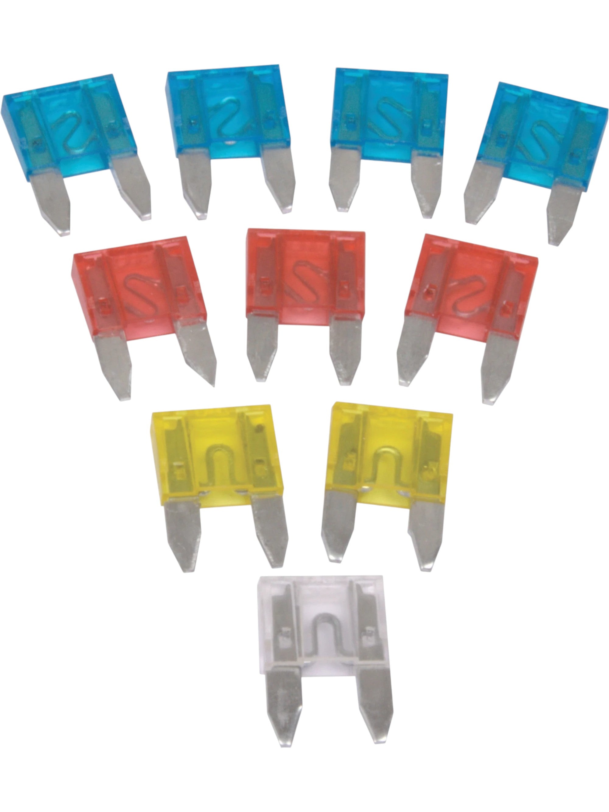 10-Pack Mini Blade Fuse Set – Assorted 10A–30A | Car & Van Electrical ...