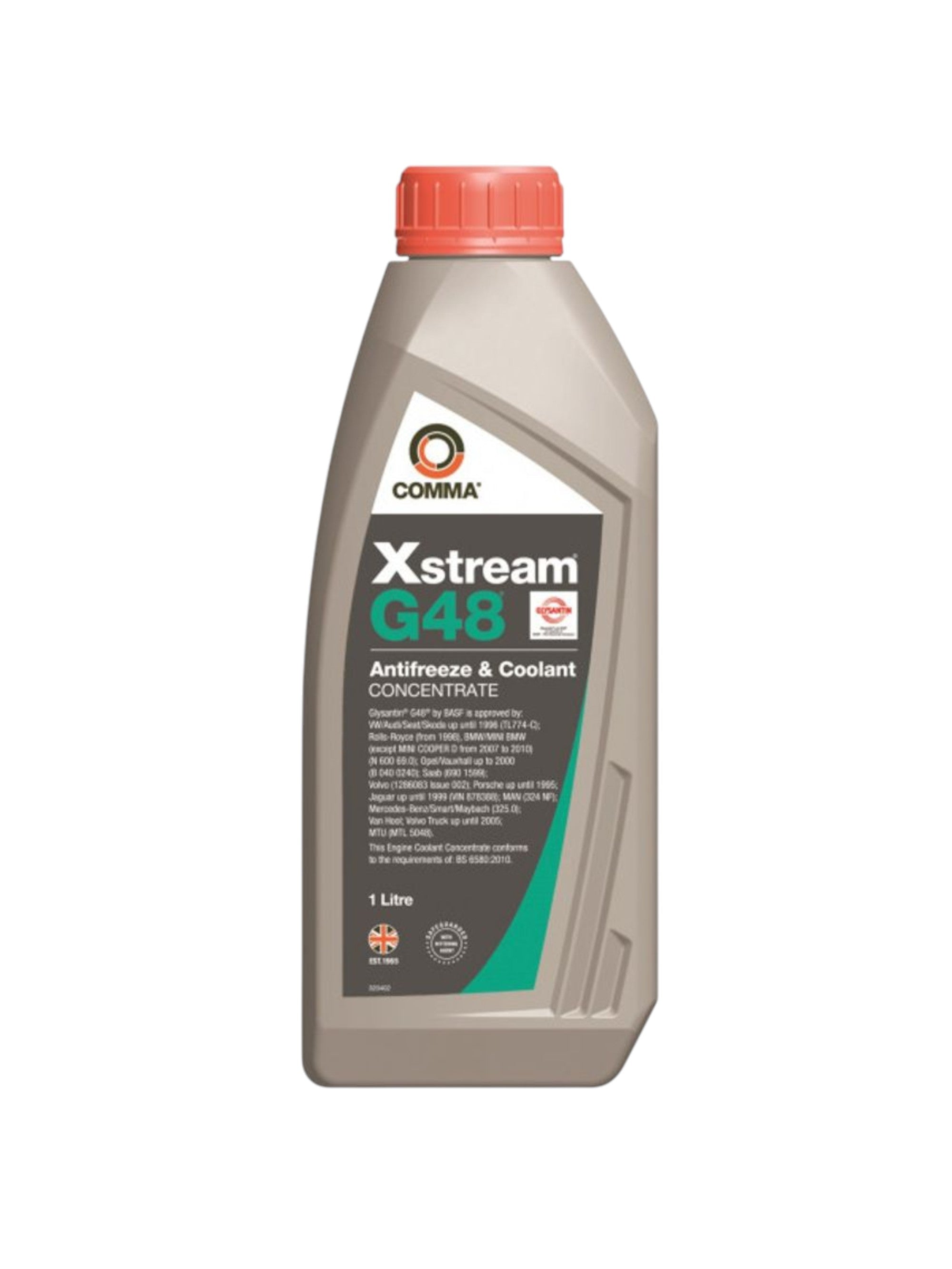 Comma Xstream G48 Antifreeze & Coolant Concentrate – 1 Litre – ProParts ...